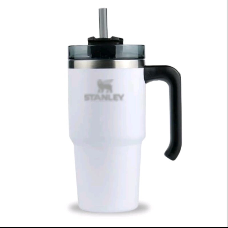 Caneca Térmica Stanley 600ml Com Alça E Canudo,Copo Inoxidável | Shopee ...
