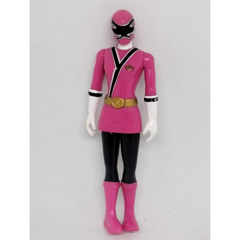 Power Rangers Samurai Rosa Bandai 10 Cm | Shopee Brasil