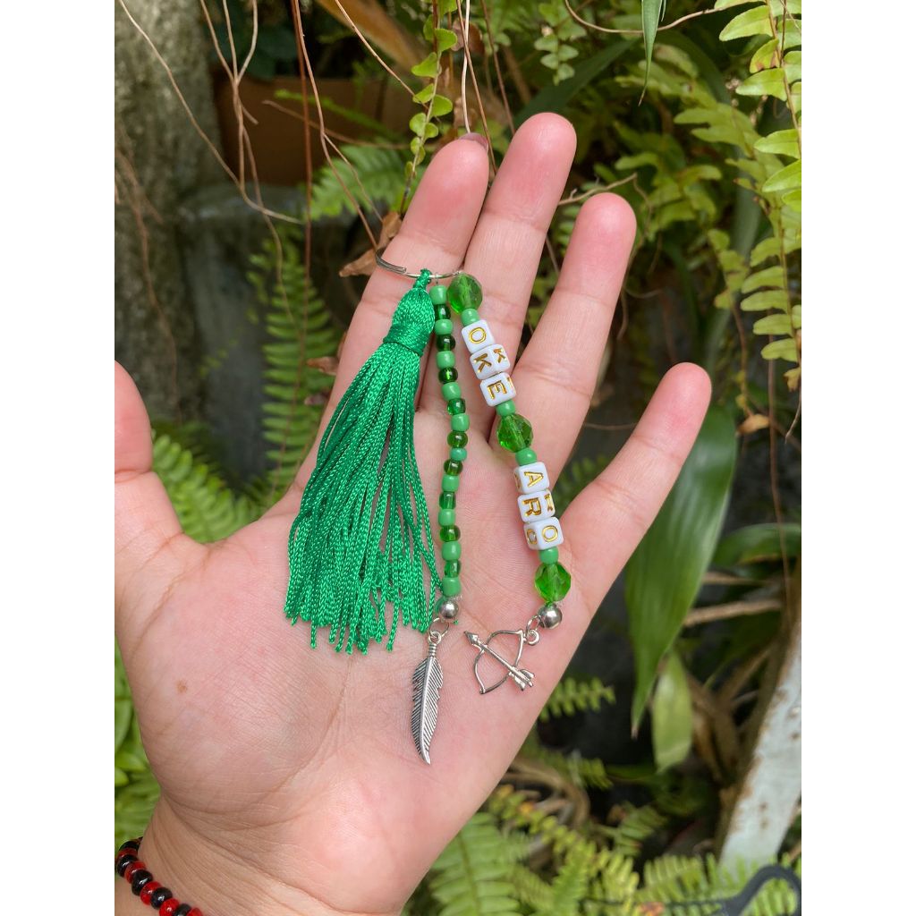 Chaveiro Oke Aro Oxossi Umbanda Candomble Ogum Ogunhe Pingente | Shopee ...