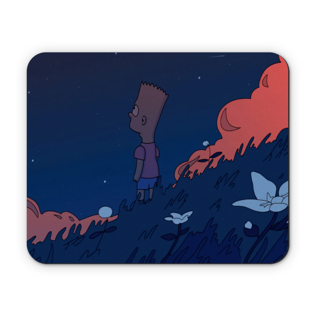 Mousepad Estampado Bart Simpson Os Simpsons 21x17cm Látex | Shopee Brasil