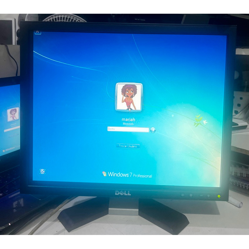 MONITOR DELL P190St 19" QUADRADO 1280x1024 VGA E DVI ( CABOS NÃO ...