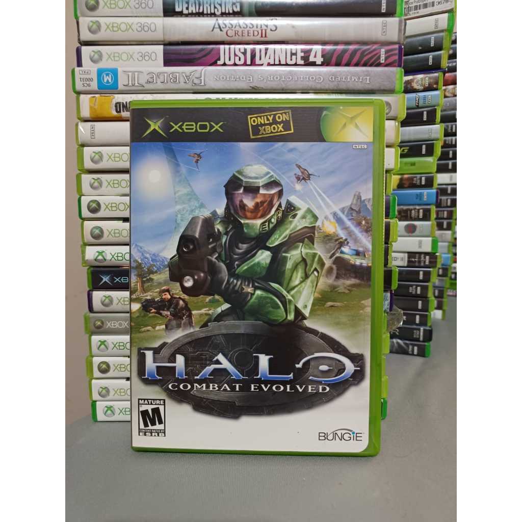 Halo Combat Evolved Original Xbox Clássico | Shopee Brasil