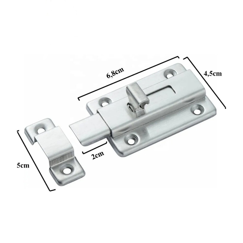 Trinco Ferrolho Tramela Fecho de 6,8 cm (3 polegadas) Idea para porta ...