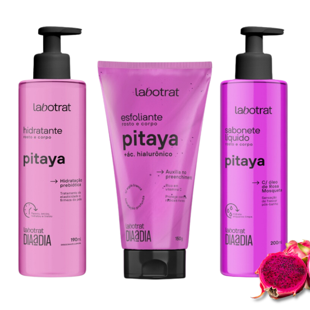 Kit Labotrat Dia a Dia Cuidados Diários Rosto e Corpo Hidratante ...