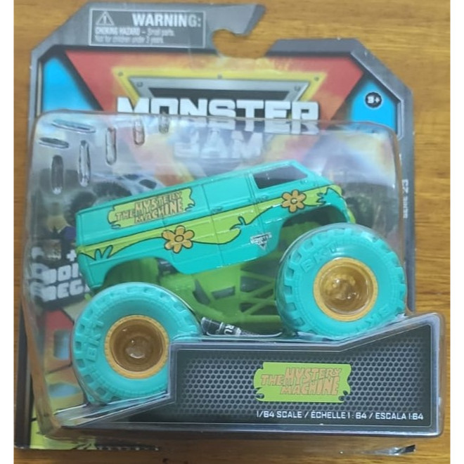 Monster Jam The Mystery Machine Scooby Doo | Shopee Brasil