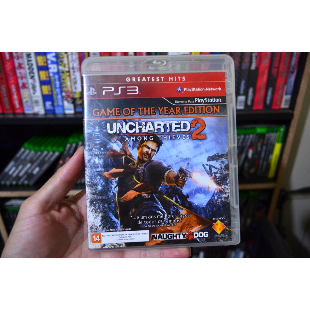 Uncharted 2 ( Greatest Hits ) Ps3 Playstation 3 / Mídia Física | Shopee ...