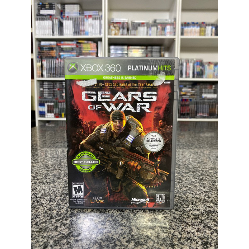 Gears of War - Xbox 360 Mídia Física Original Usado | Shopee Brasil