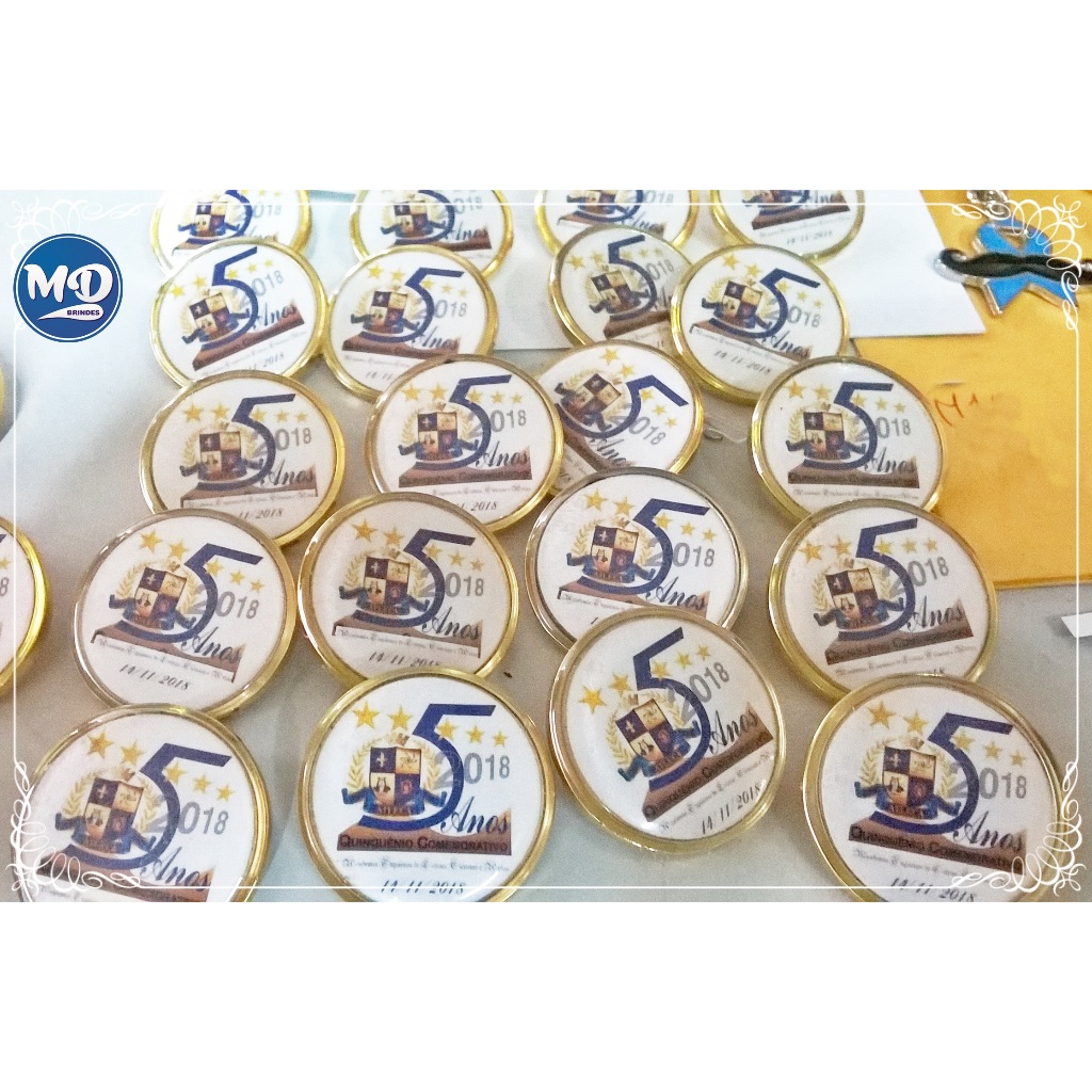 Botom pin personalizado 15 UN | Shopee Brasil