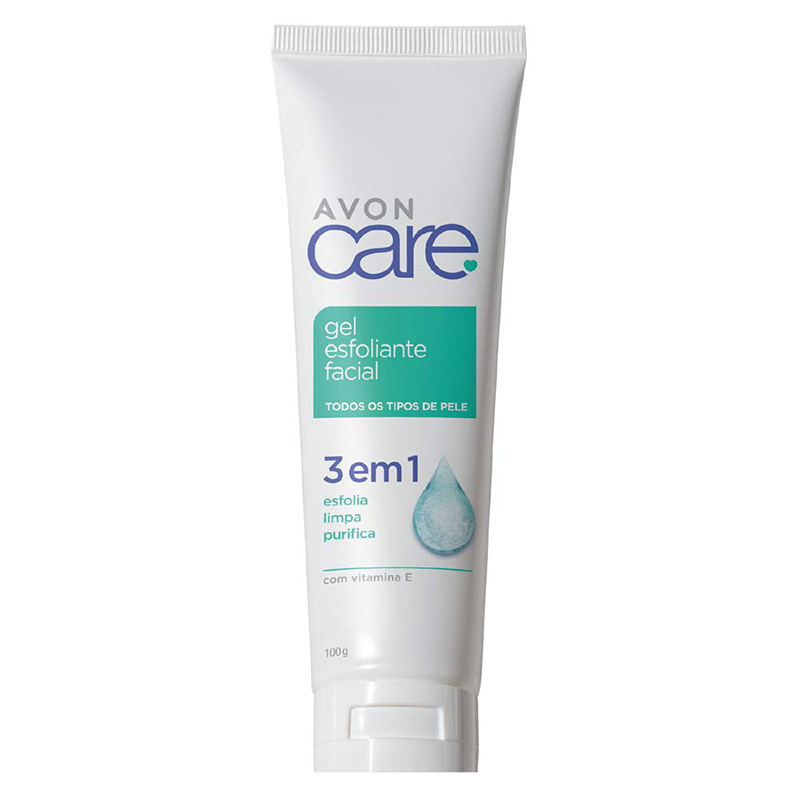 Esfoliante Facial 3 em 1 Avon Care Gel 100g Val: 01/2027 | Shopee Brasil