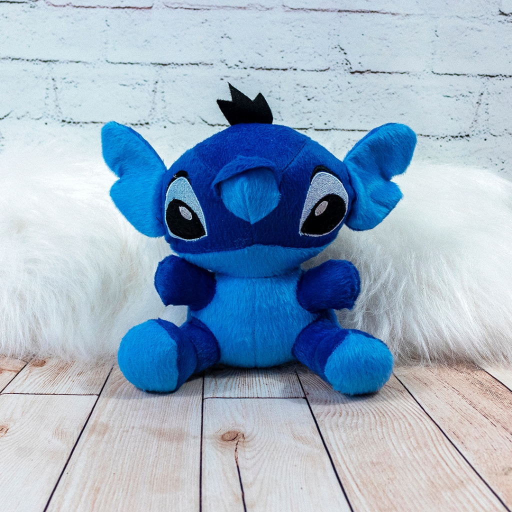Boneco Stitch de Pelúcia - Azul | Shopee Brasil