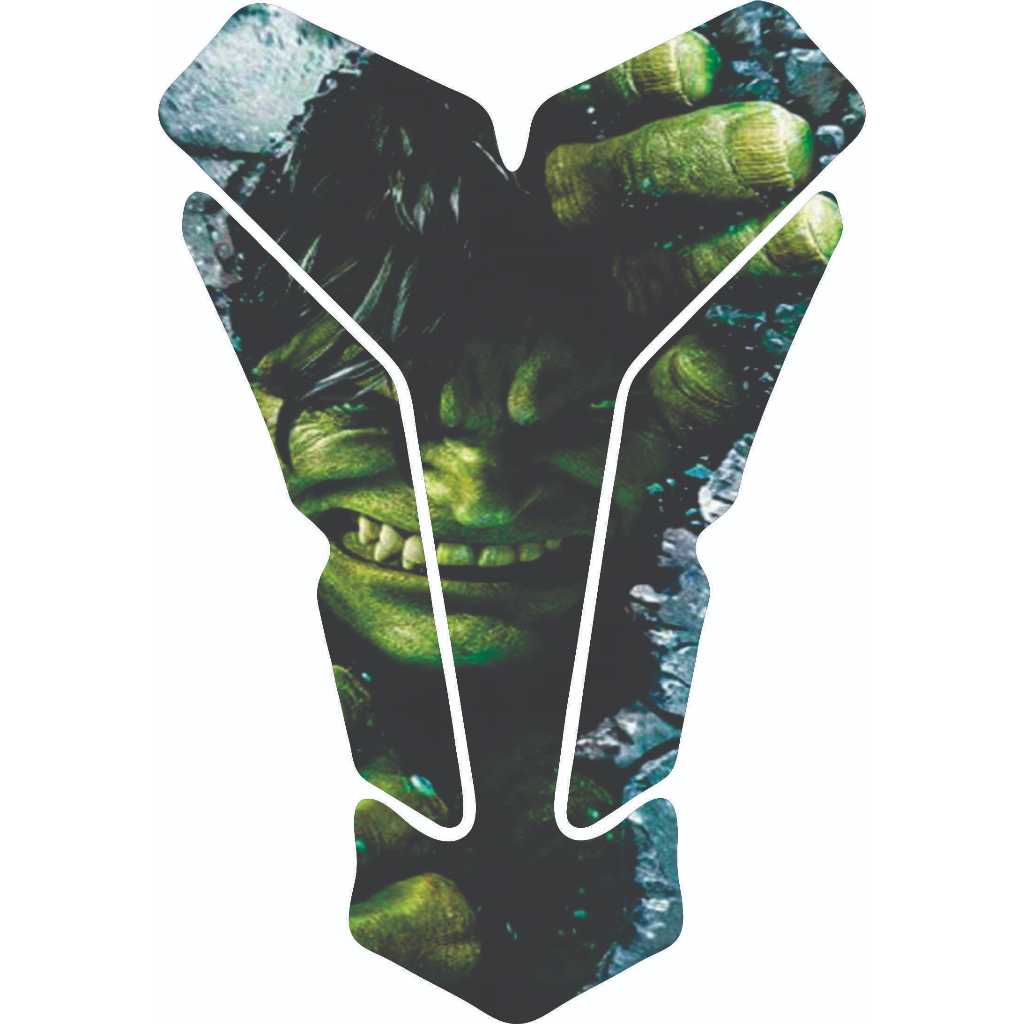 Protetor Para Tanque de Moto Resinado Tankpad Universal - IN HULK VERD ...