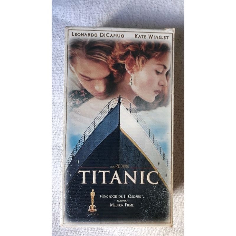 Kit VHS duplo + Trilha Sonora do Filme Titanic em CD | Shopee Brasil