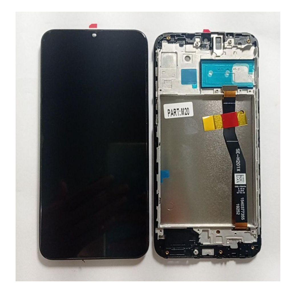 Tela Frontal Display Touch LCD Compatível M20 M205 Com aro | Shopee Brasil