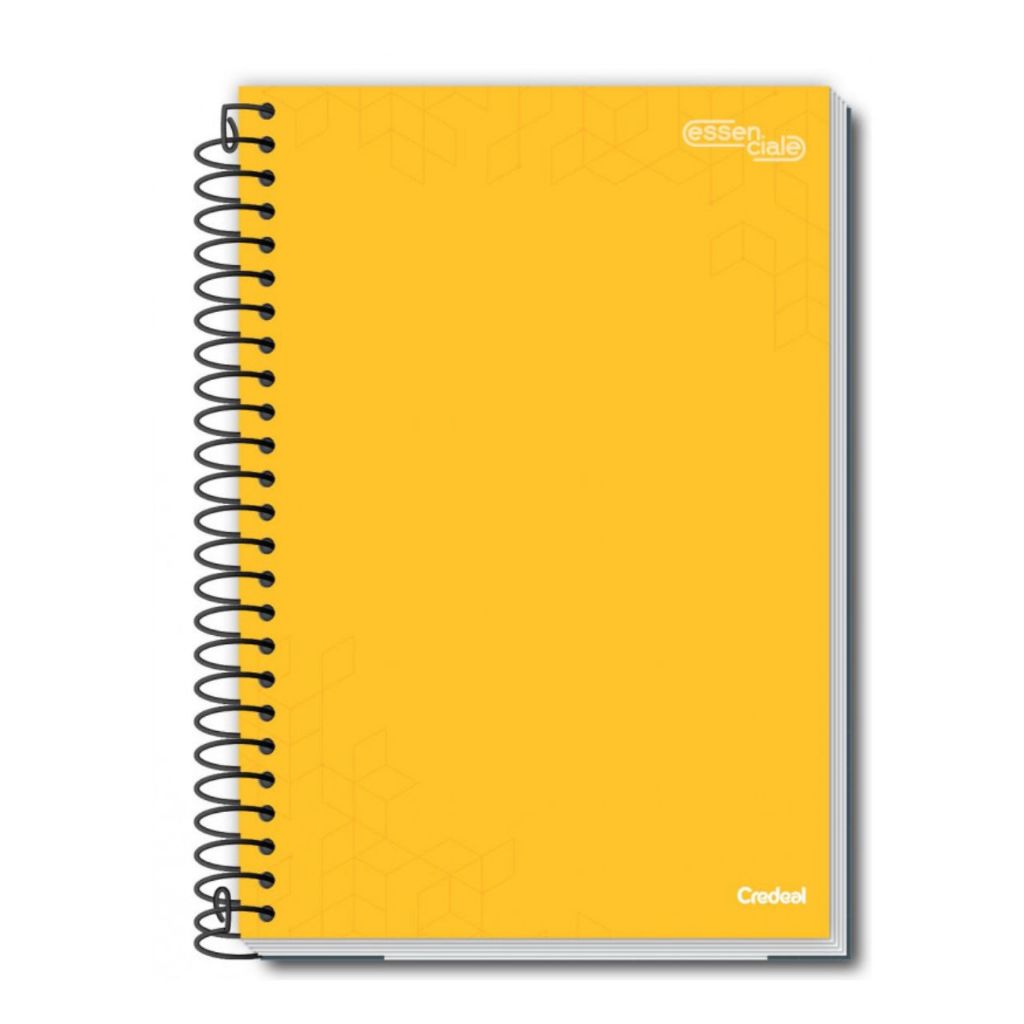 Caderno Universitário 10 Matérias Essenciale Credeal - 160 Folhas ...