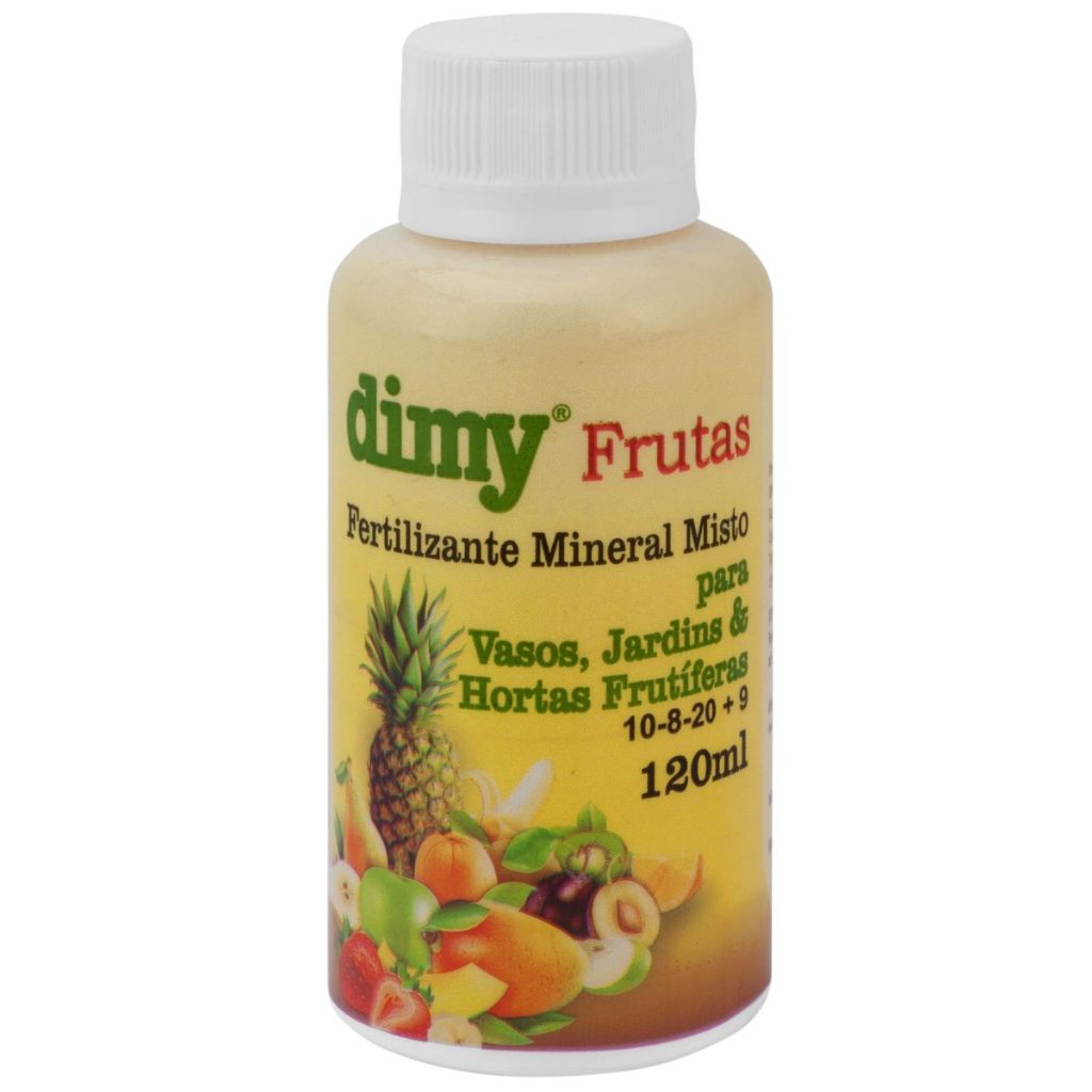 Dimy Frutas 7-20-10 Fertilizante Mineral Misto 120ml - Dimy | Shopee Brasil