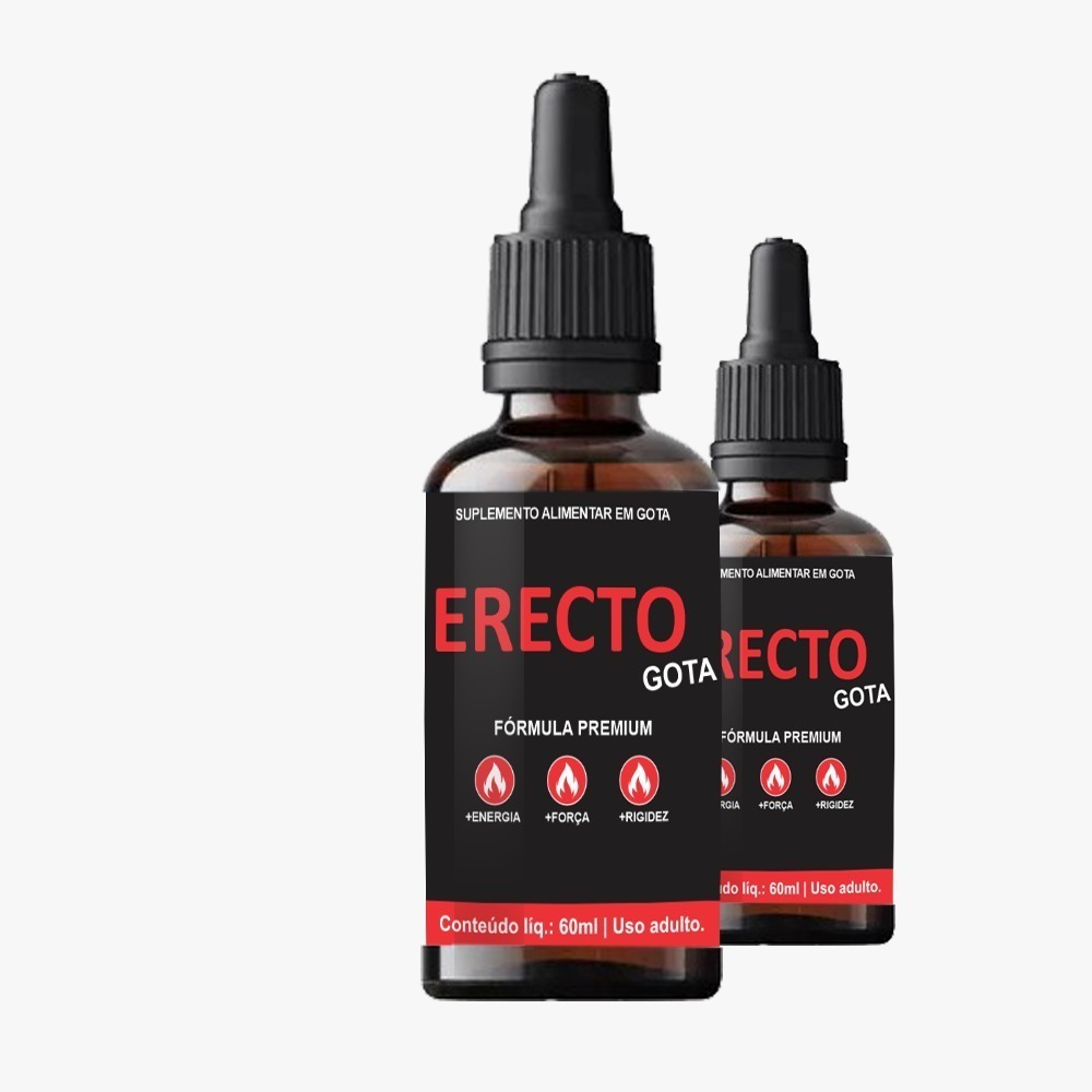2 Frasco Erecto Gota 30ml - Natural - 100% Original - Envio Rapido ...