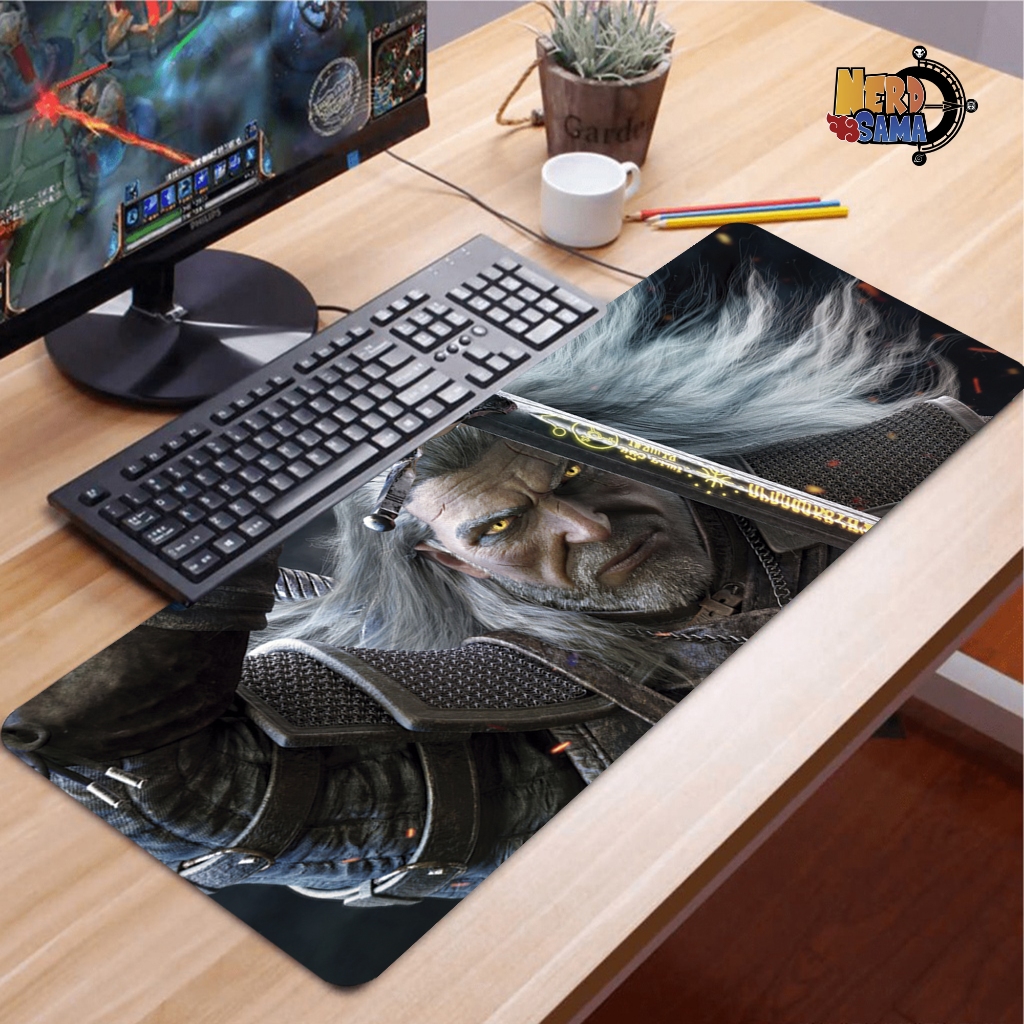 Mouse Pad Gamer The Witcher 90x40cm Antiderrapante - 18 Modelos ...