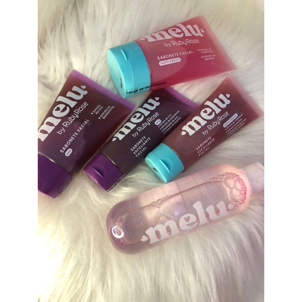 KIT SKINCARE MELU - 3 ITENS | Shopee Brasil