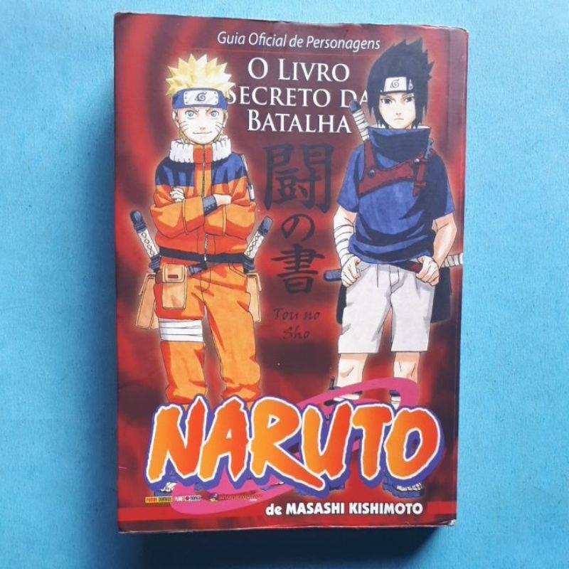 NARUTO : O LIVRO SECRETO DA BATALHA - guia oficial de personagens e jutsus dos volumes 14 a 27 ...