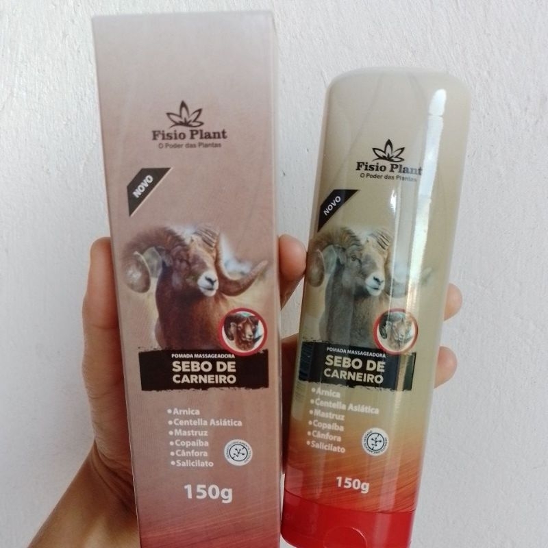 POMADA MASSAGEADORA SEBO DE CARNEIRO 150g | Shopee Brasil