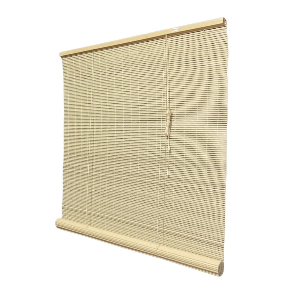 Persiana Horizontal De Rolo PVC Bege L 120 X 160 A Cm Cortina