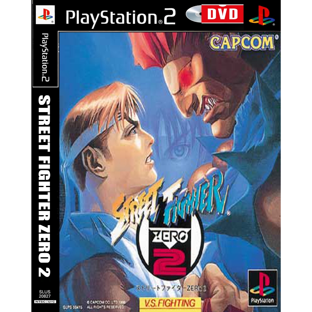 Street FIghter Zero 2 Playstation 2 / PS2 | Shopee Brasil