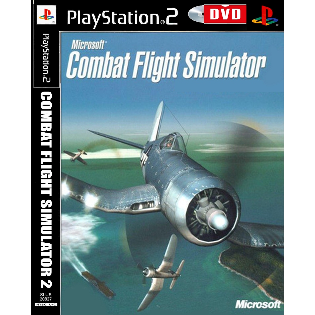 Combat Flight Simulator Playstation 2 / PS2 | Shopee Brasil