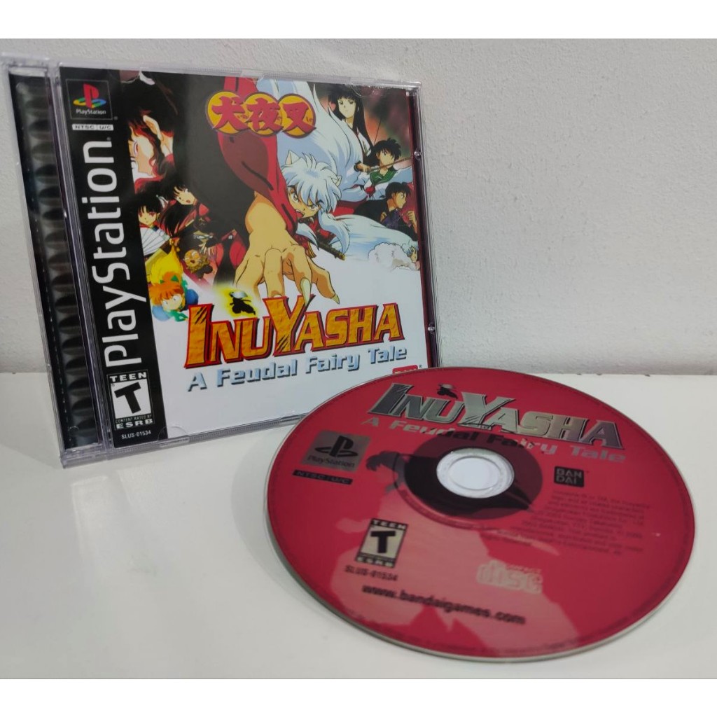 InuYasha - A Feudal Fairy Tale - PS1 | Shopee Brasil