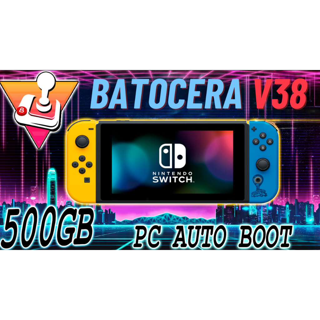 Hd Externo Retrogames 500gb NS Edition Batocera 38 Pc Boot | Shopee Brasil