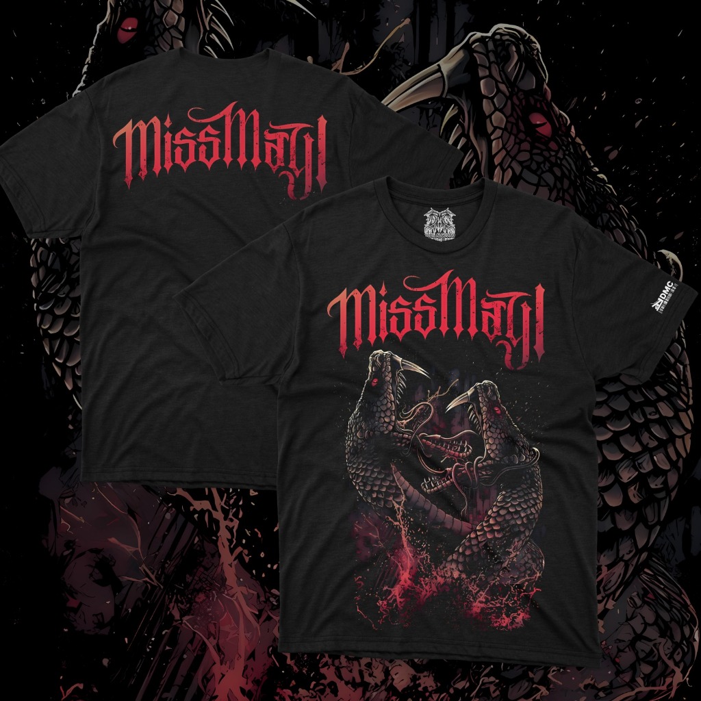 Camiseta Miss May I - Snakes | Shopee Brasil