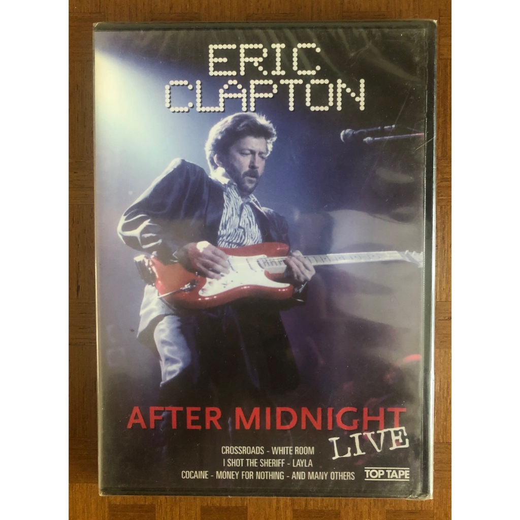 Dvd - Eric Clapton - After Midnight Live - Lacrado | Shopee Brasil