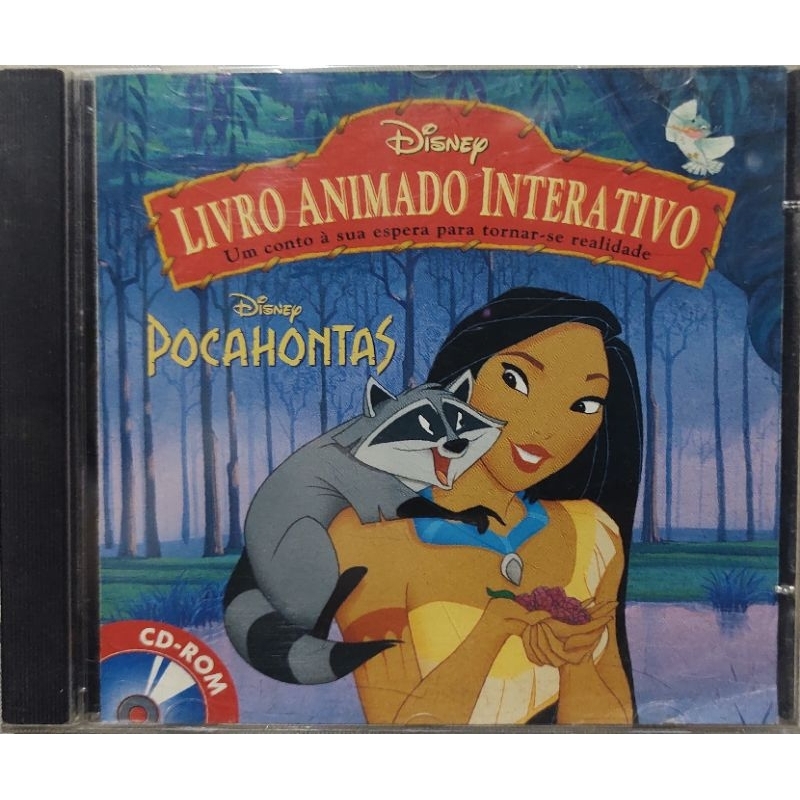 Cd Disney Livro Animado Interativo Pocahontas Otimo Estado | Shopee Brasil