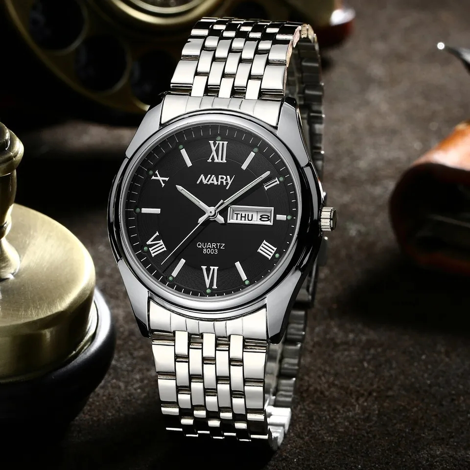 Relógio Nary Original na caixa | Shopee Brasil