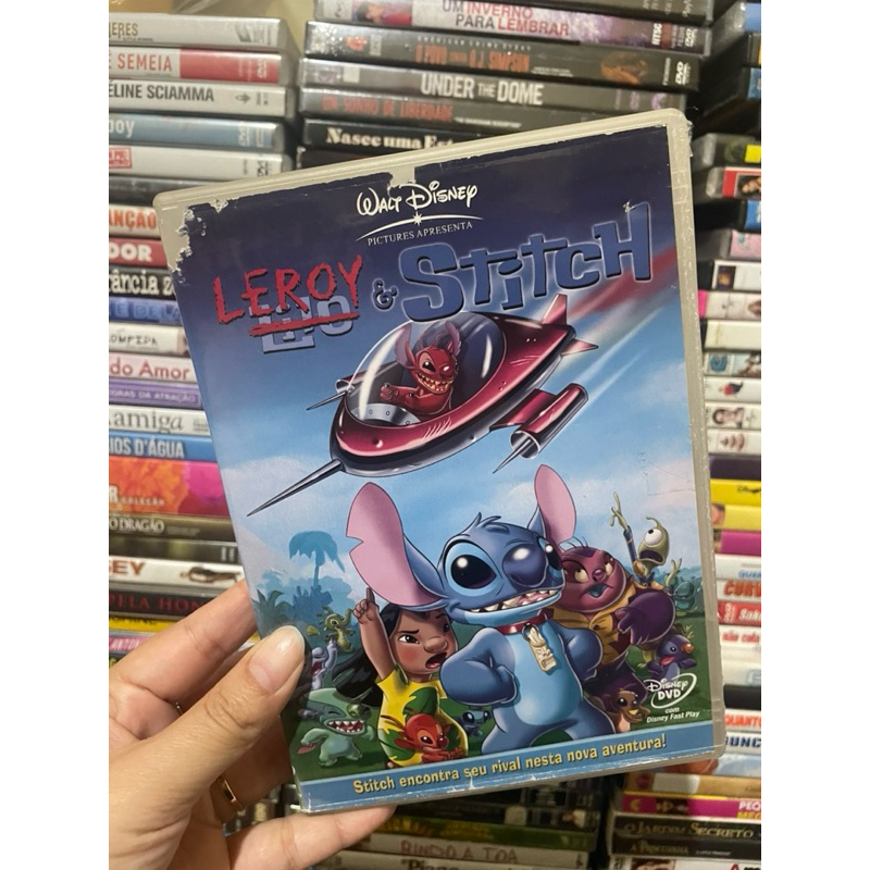 DVD Leroy e Stitch - Disney Original | Shopee Brasil