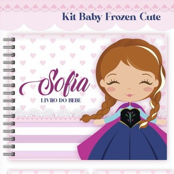 LIVRO DO BEBÊ - ANNA FROZEN | Shopee Brasil