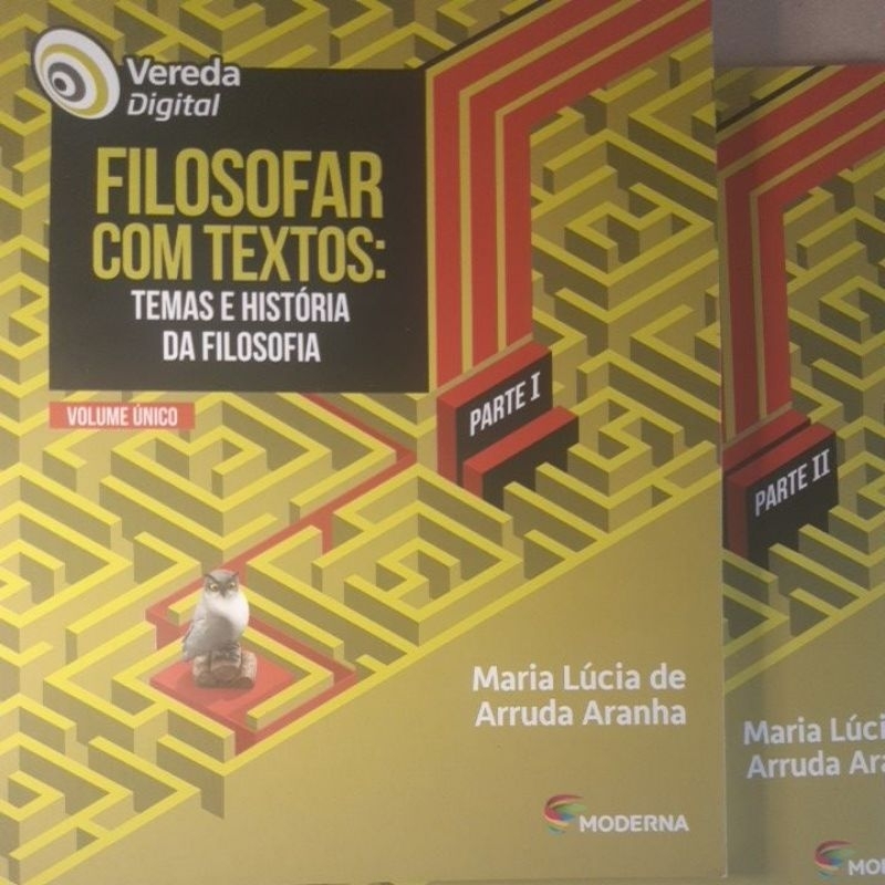 Livro Filosofar com Textos Filosofia COMPLETO Ensino Médio Enem Vereda ...