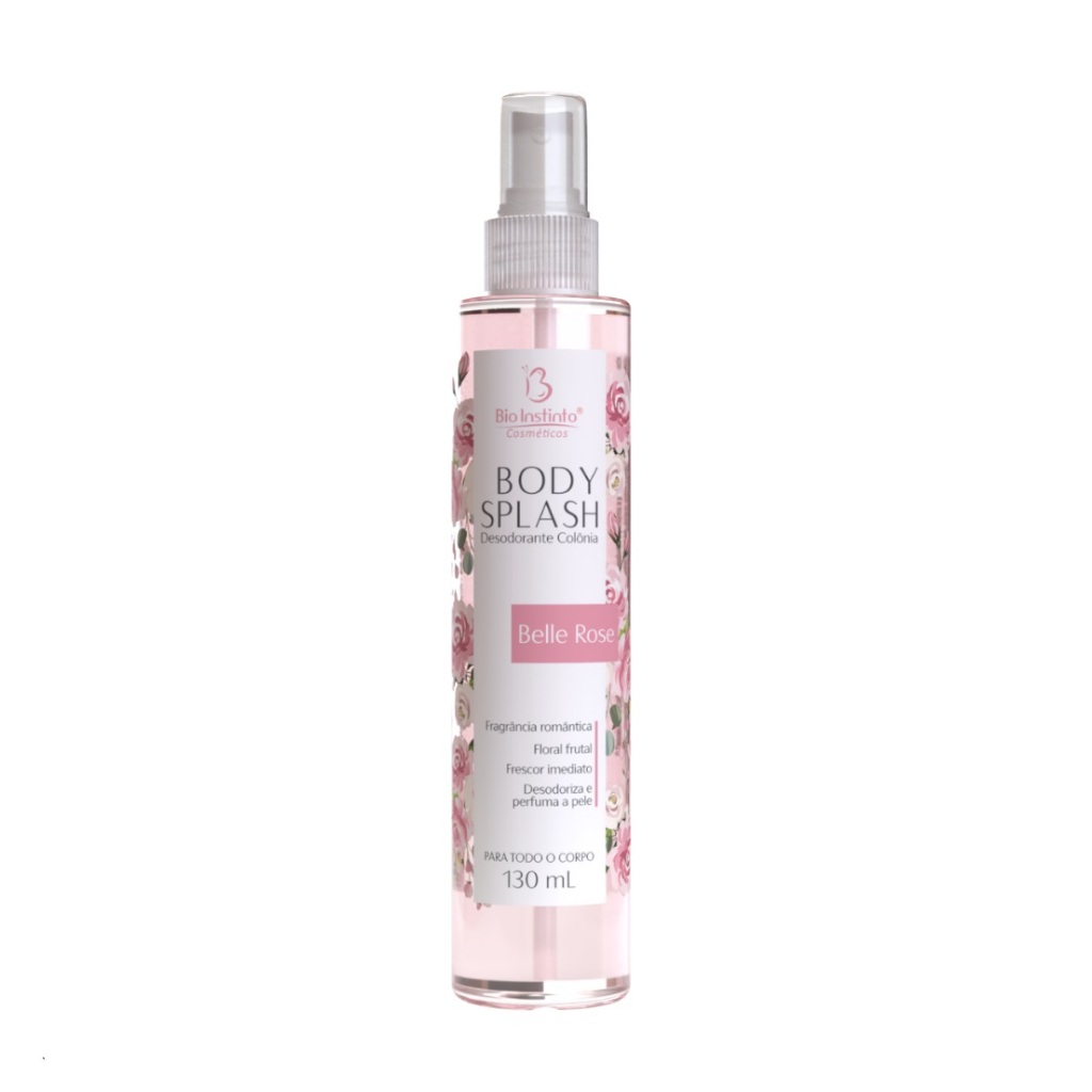 Desodorante Colônia Body Splash Belle Rose 130ML Bio Instinto ...