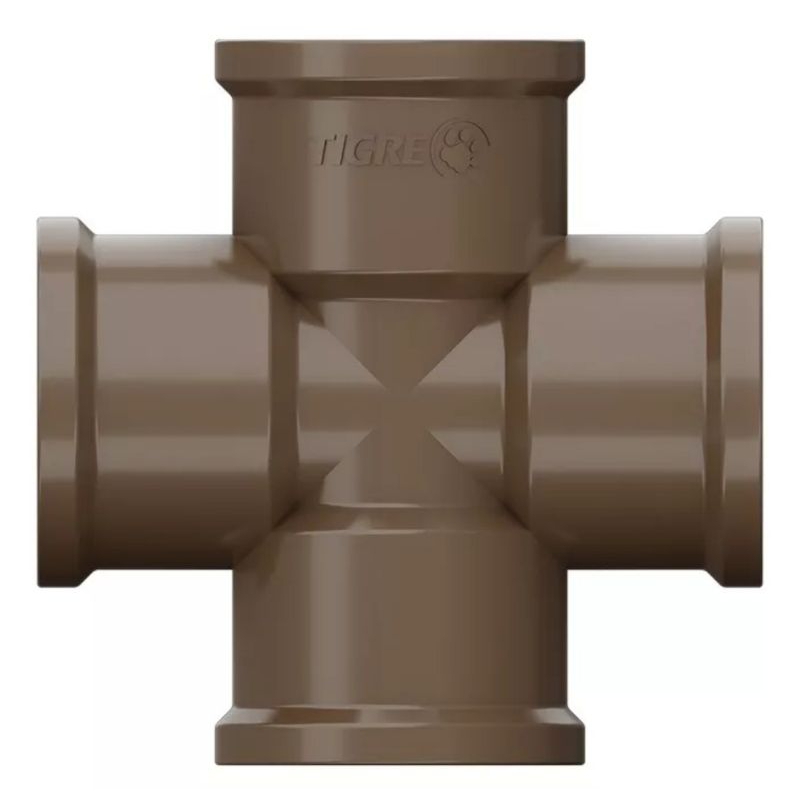 Cruzeta tigre PVC 25mm | Shopee Brasil