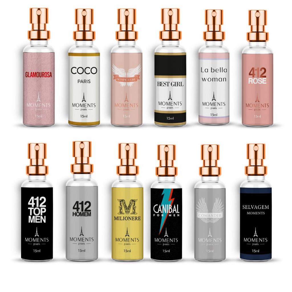kit 03 perfumes paris 15ml | Shopee Brasil