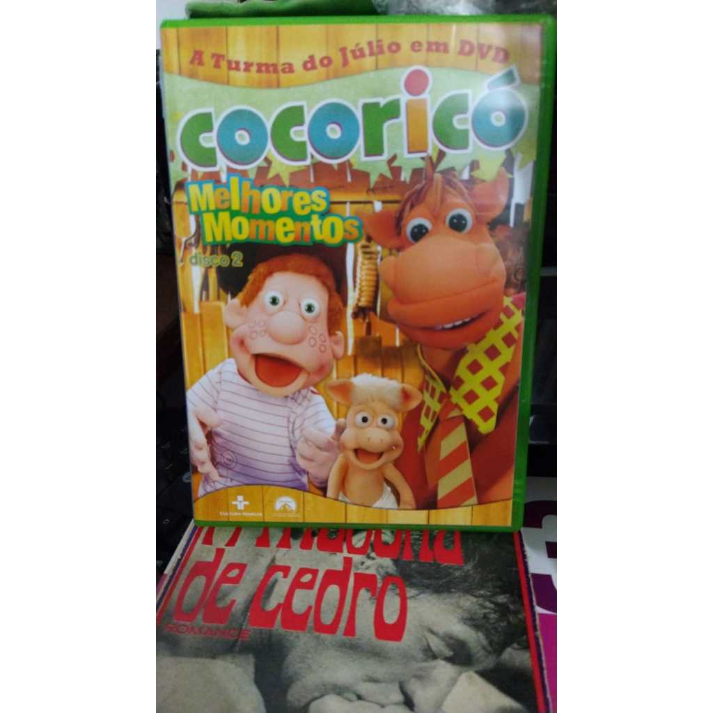 DVD cocoricó melhores momentos disco 2 2734 | Shopee Brasil