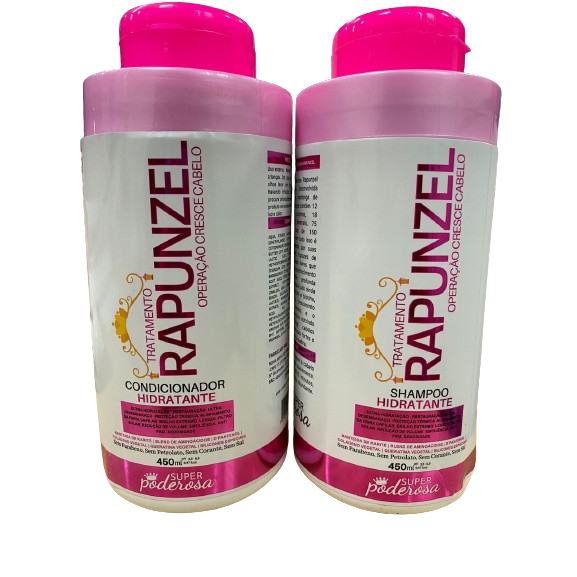 KIT SHAMPOO E CONDICIONADOR TRATAMENTO RAPUNZEL 500ML | Shopee Brasil