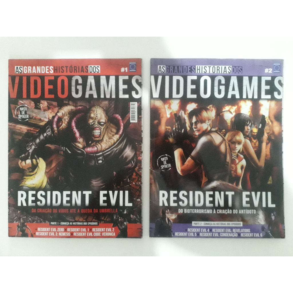 Revista Residen Evil | Shopee Brasil