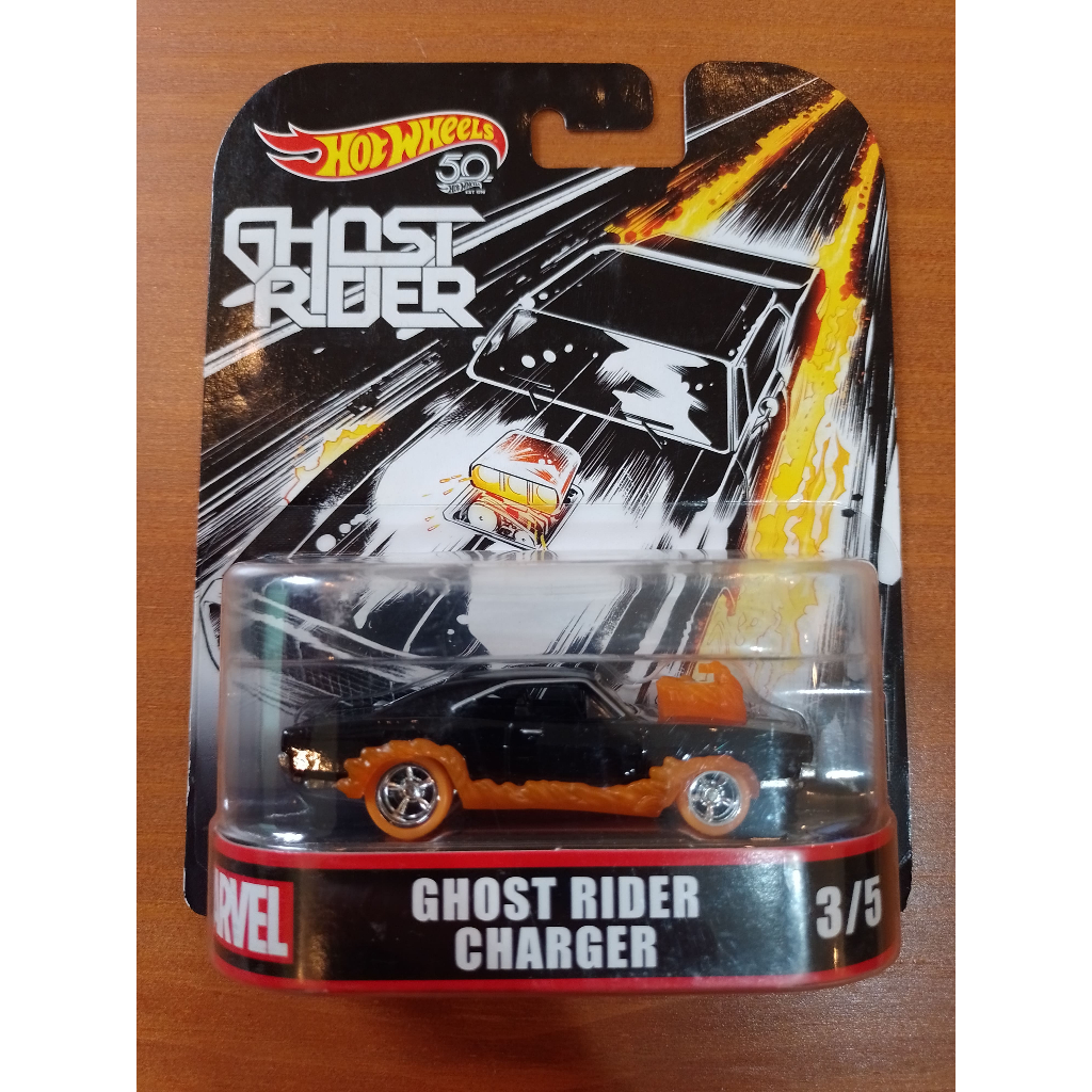 Hot Wheels hotwheels Hot Wheels Premium - Ghost Rider Charger | Shopee ...