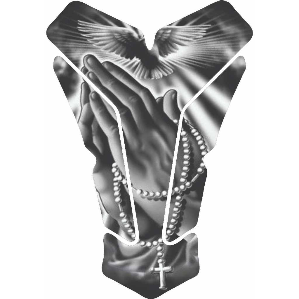 Adesivo 3D para Tanque de Moto Resinado Tankpad Universal - POMBA TERÇO ...