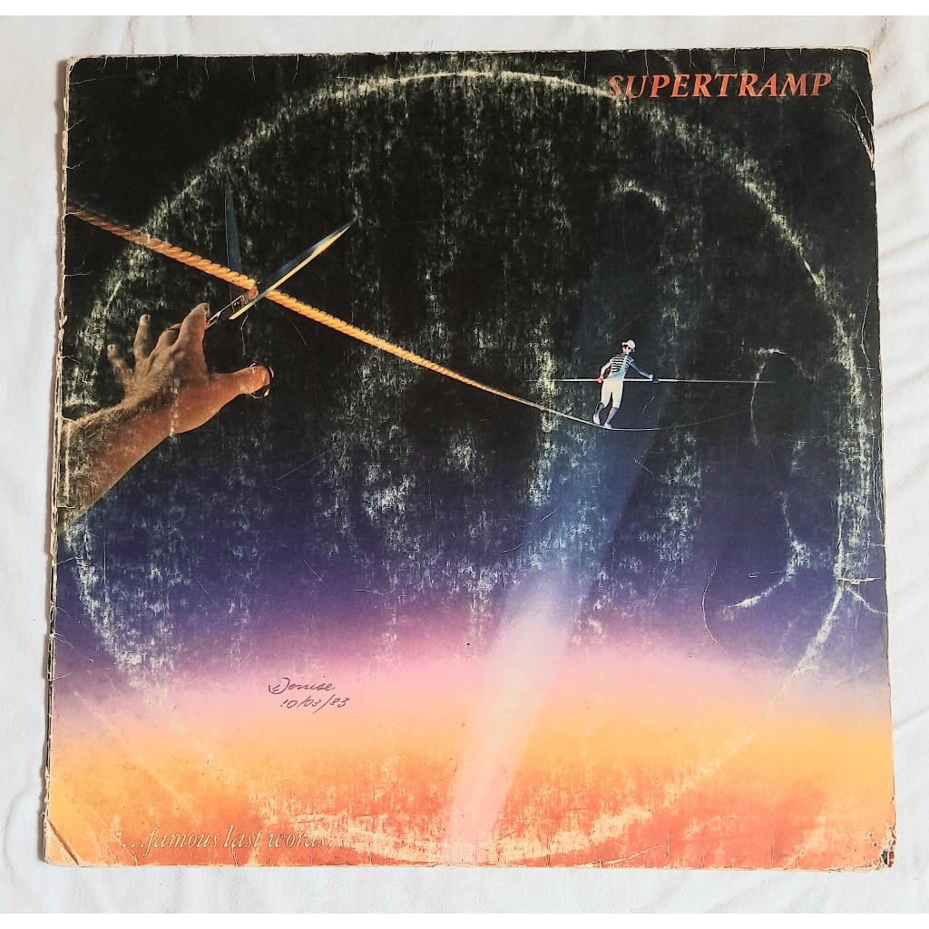 Lp Supertramp - ...famous Last Words...(c/encarte) | Shopee Brasil