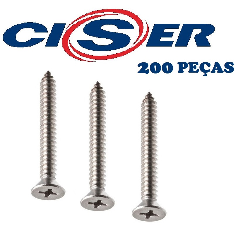 Parafuso 3,9x38 39x38 3,9 x 38 Inox 304 Philips Ciser 200u | Shopee Brasil