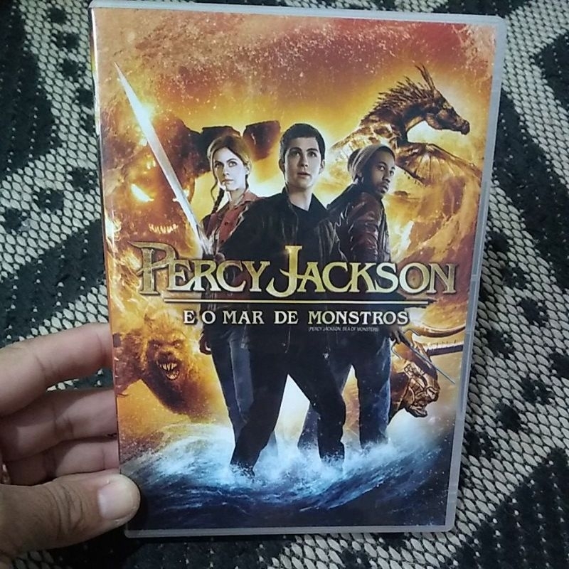 dvd percy jackson e o mar de monstros | Shopee Brasil