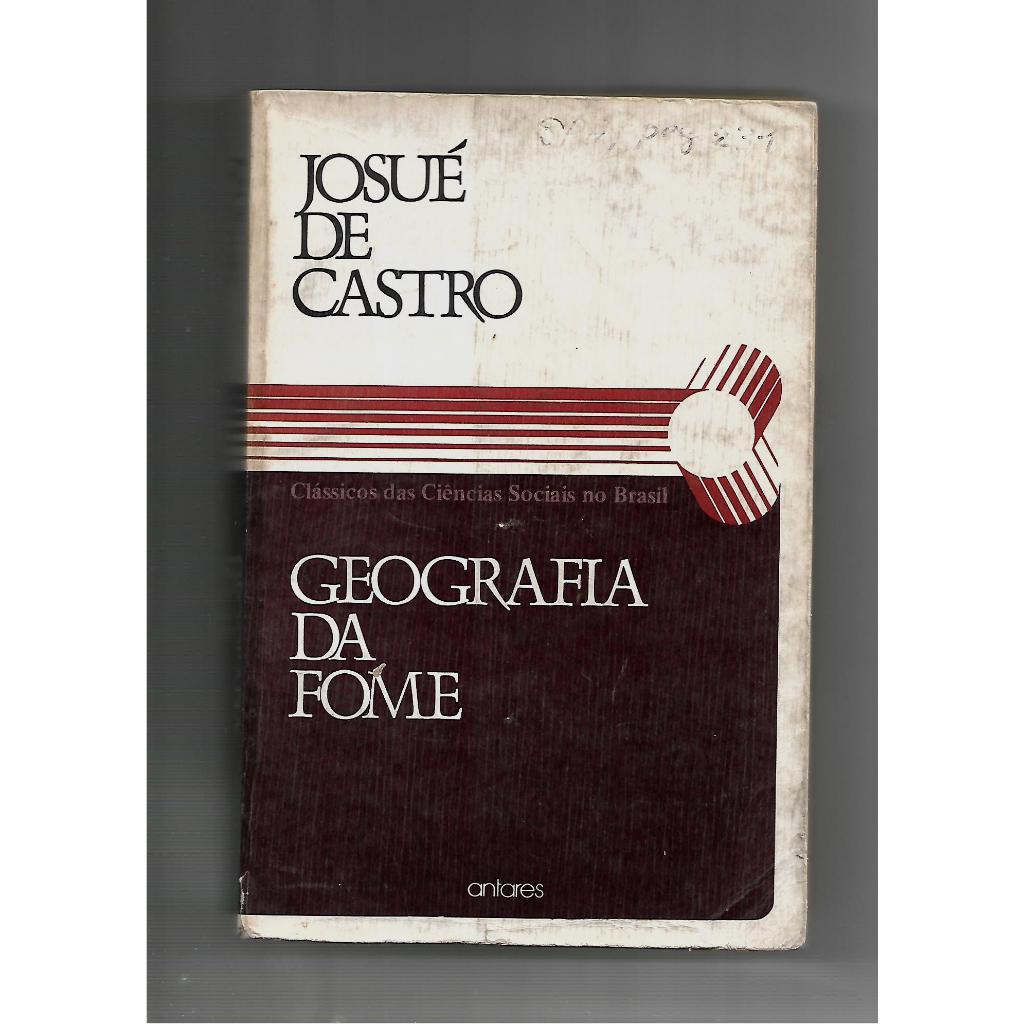 Geografia da fome/Josué de Castro | Shopee Brasil