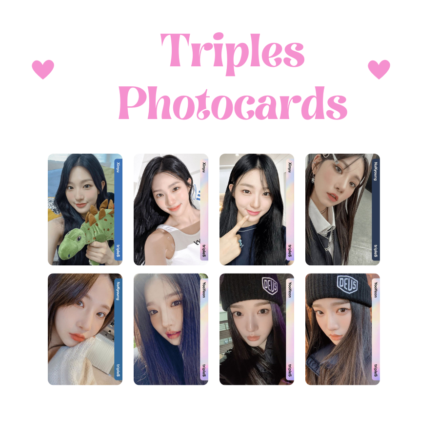 TripleS Photocards Fanmade | Shopee Brasil