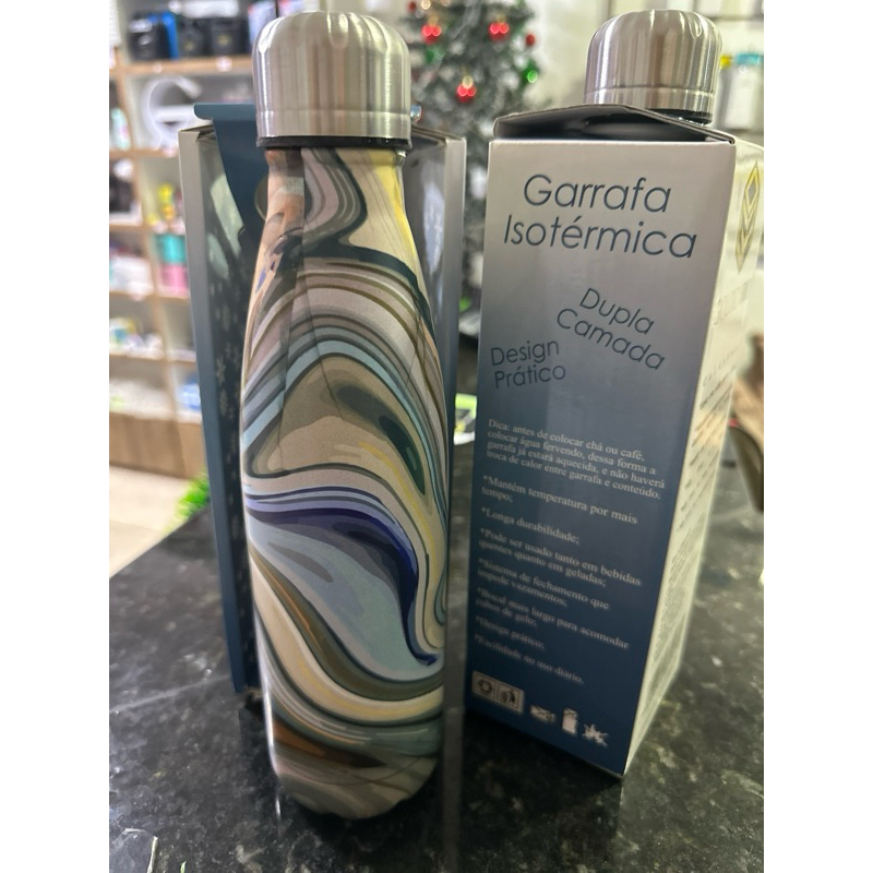 GARRAFA FARM INOX 500 ml | Shopee Brasil